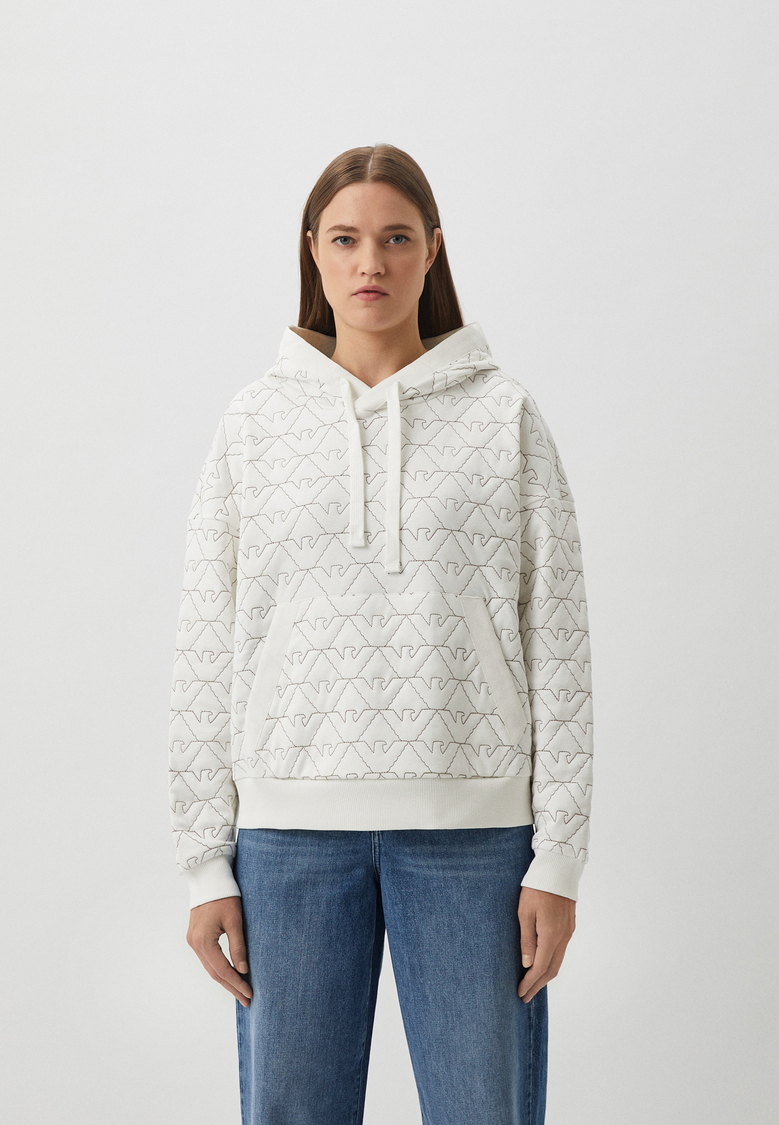 Белые толстовки - купить женскую толстовку белого цвета в интернет магазине