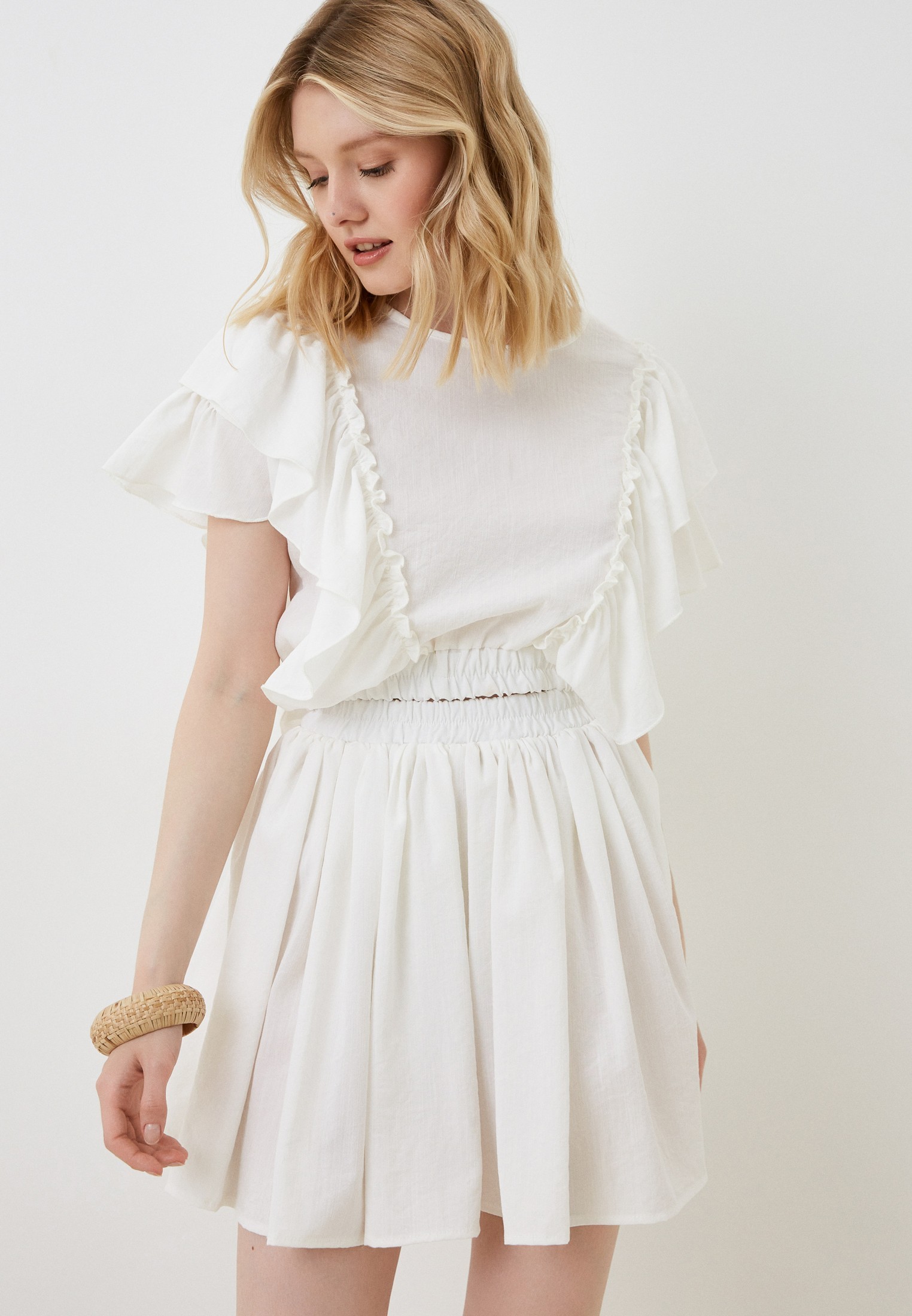 Костюм с юбкой женский Pink Summer PS23-0584-1 купить за 4445 руб.