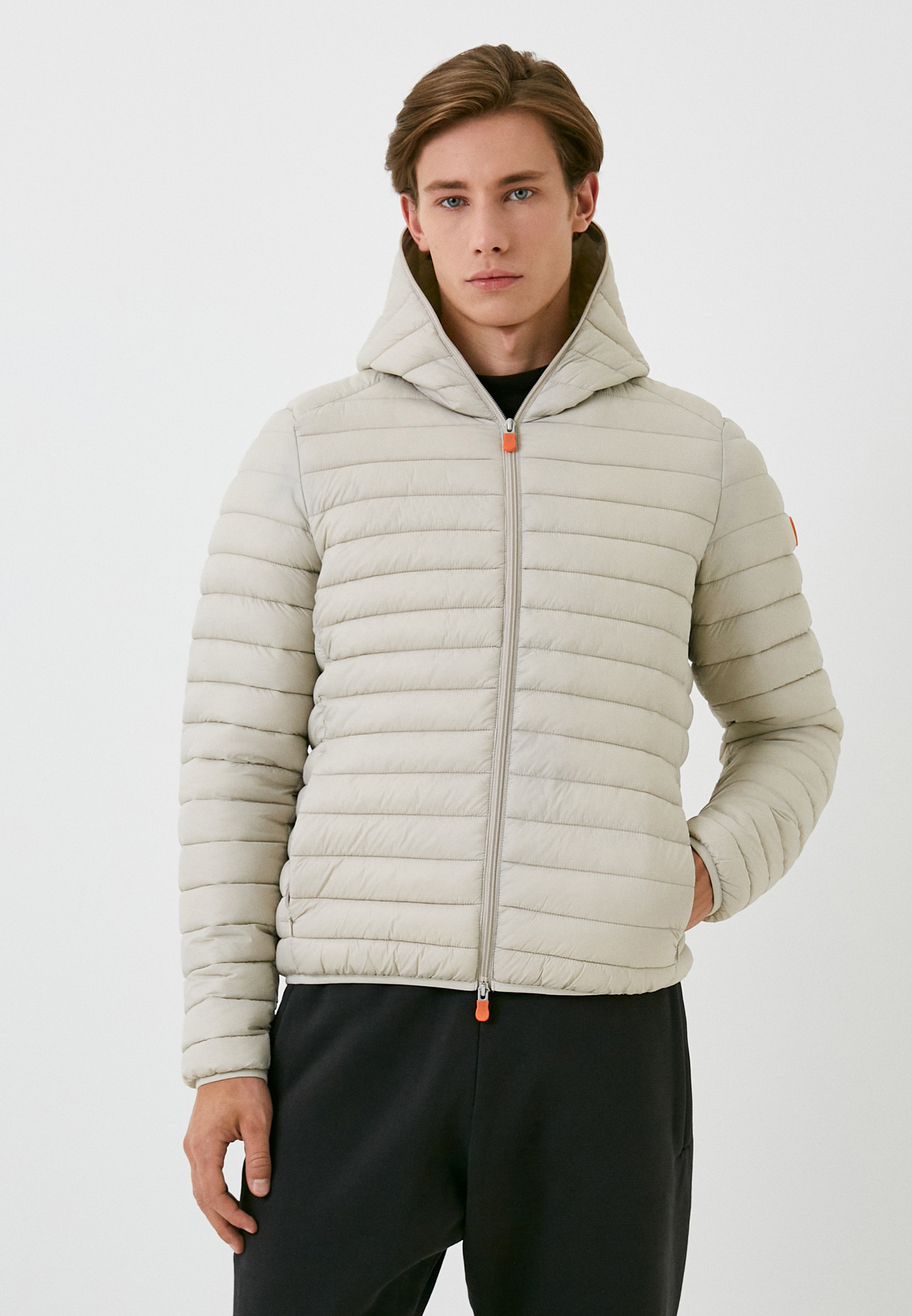 Утепленная куртка мужская SAVE THE DUCK D30650M-GIGA01 цвет бежевый ...