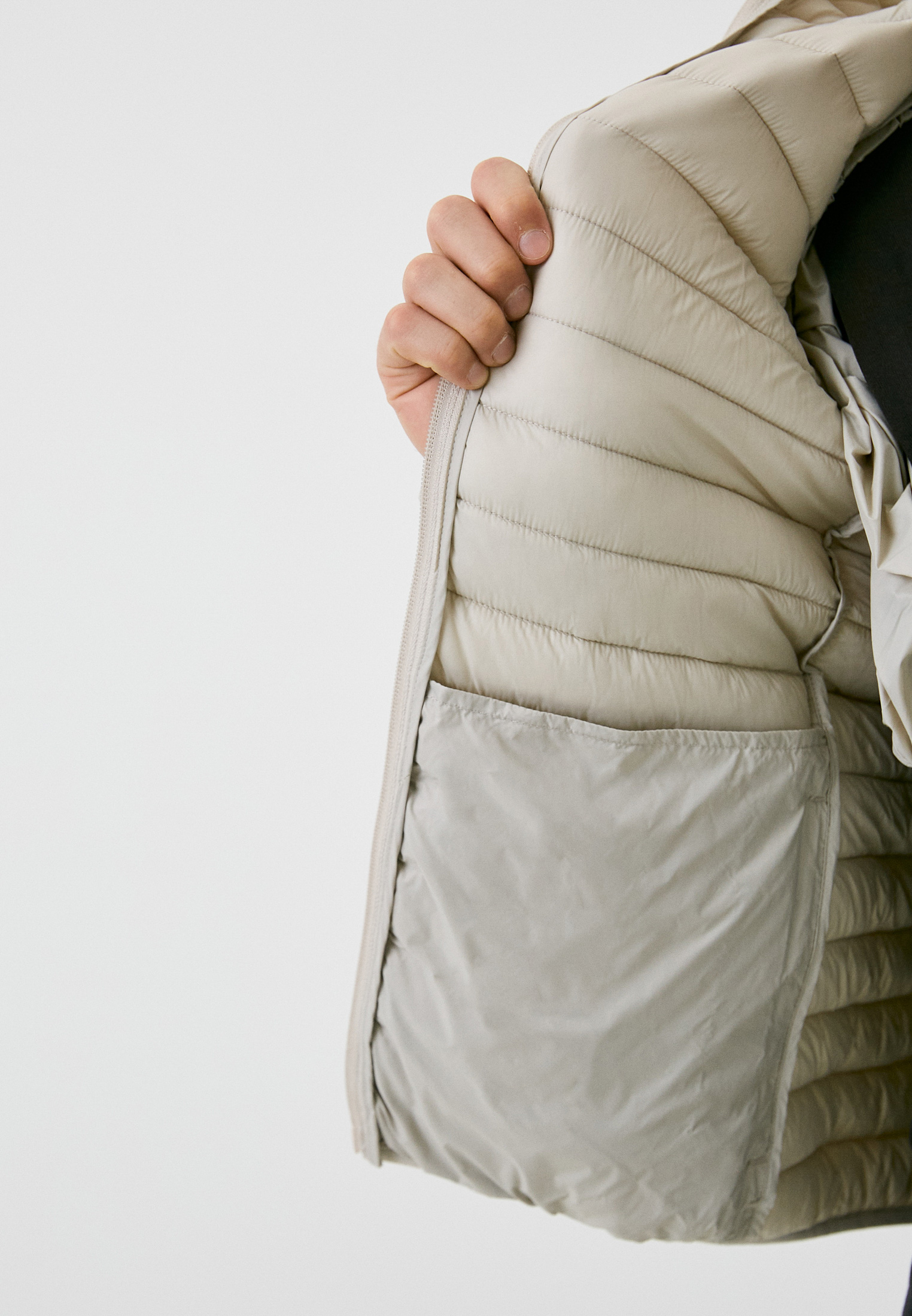 Утепленная куртка мужская SAVE THE DUCK D30650M-GIGA01 цвет бежевый ...