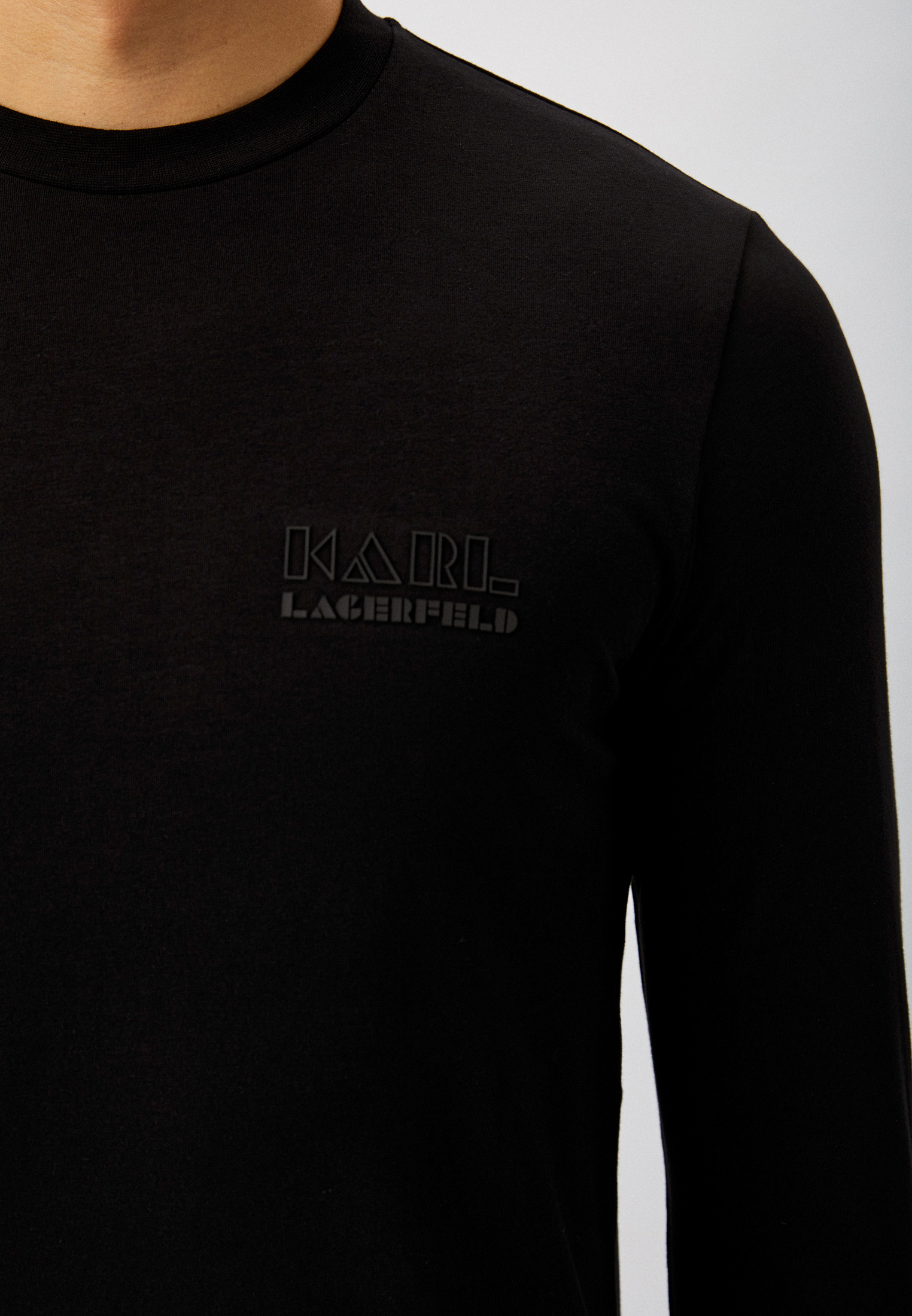 Футболка с длинным рукавом Karl Lagerfeld (Карл Лагерфельд) 755064 ...