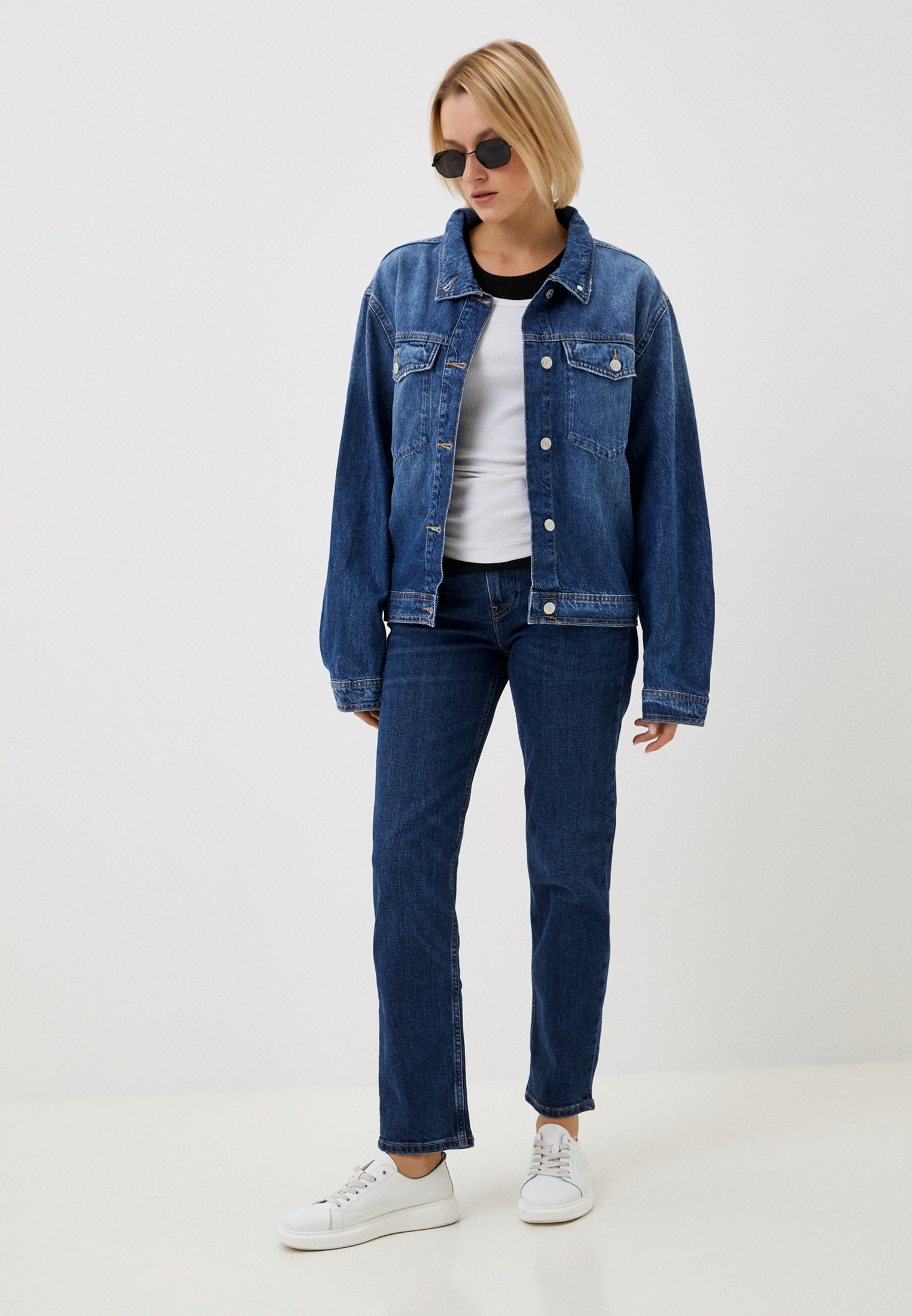 Джинсовая куртка женская Tommy Hilfiger (Томми Хилфигер) WW0WW38916 ...