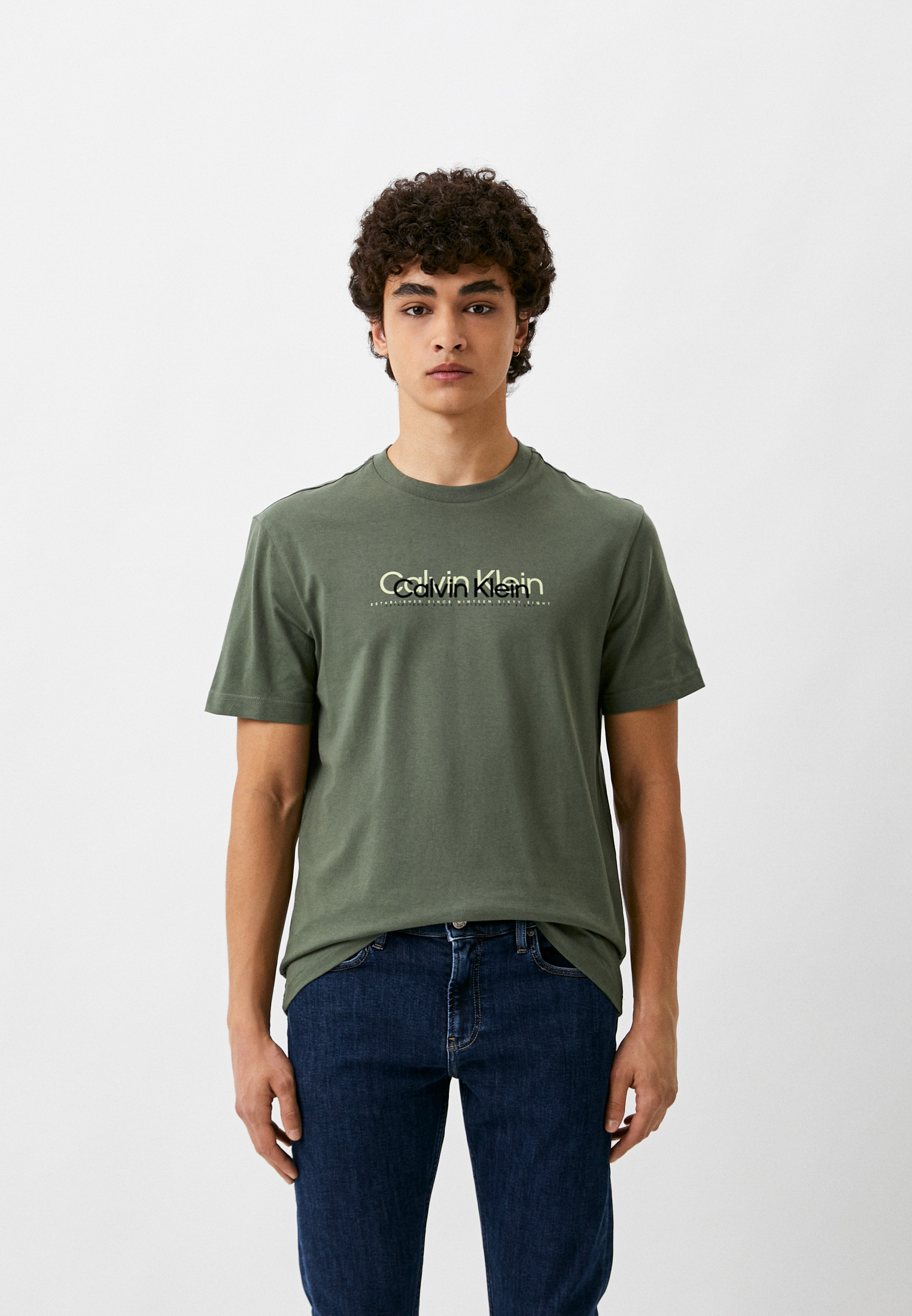 Футболка мужская Calvin Klein (Кельвин Кляйн) K10K111838 купить за 4410 ...