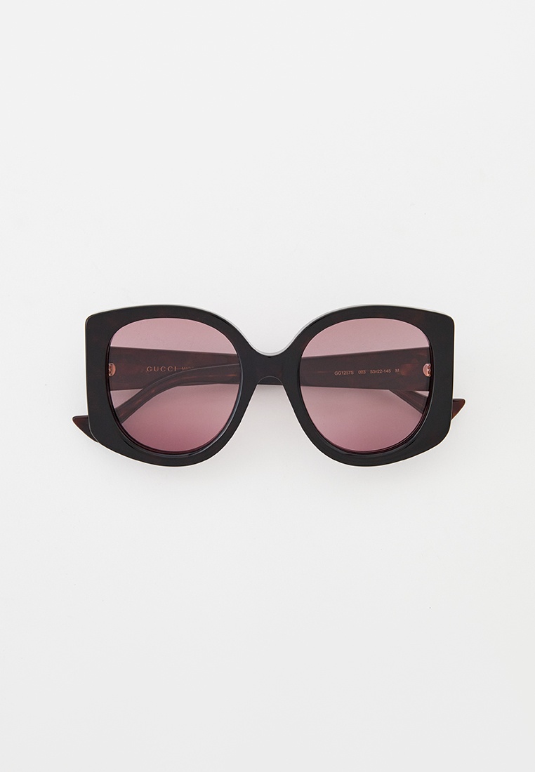 Женские солнцезащитные очки Gucci (Гуччи) GG1257S купить за 23040 руб.