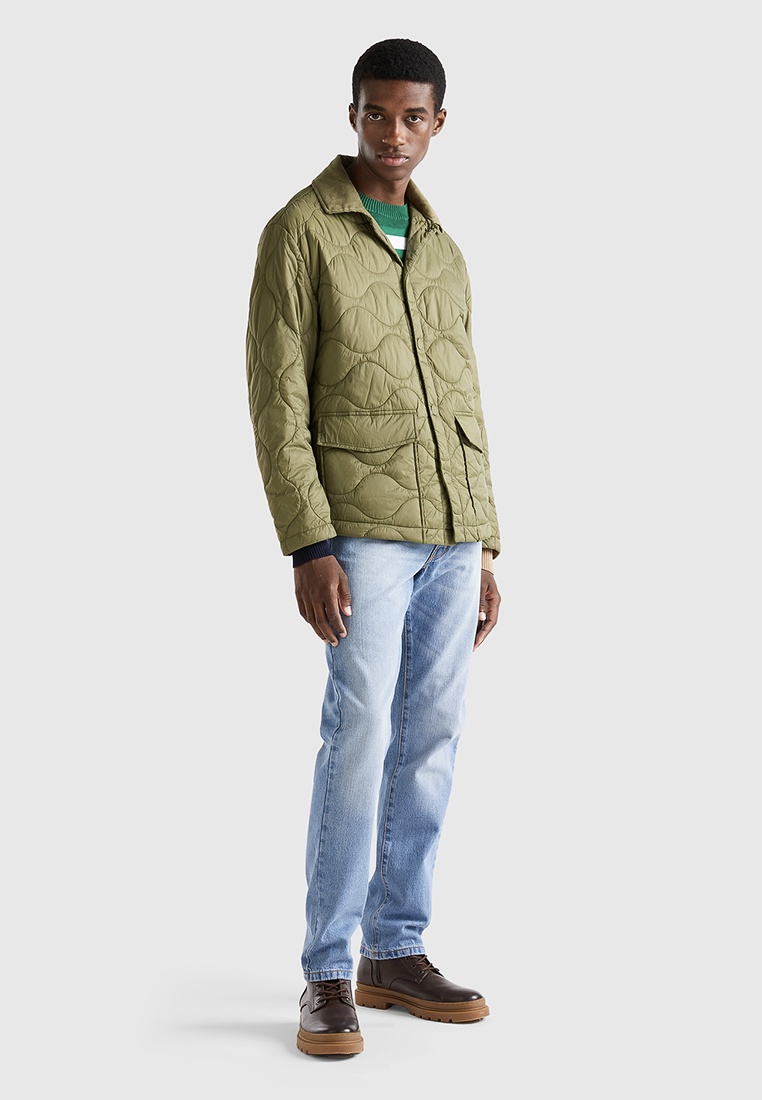 Утепленная куртка мужская United Colors of Benetton (Юнайтед Колорс оф ...