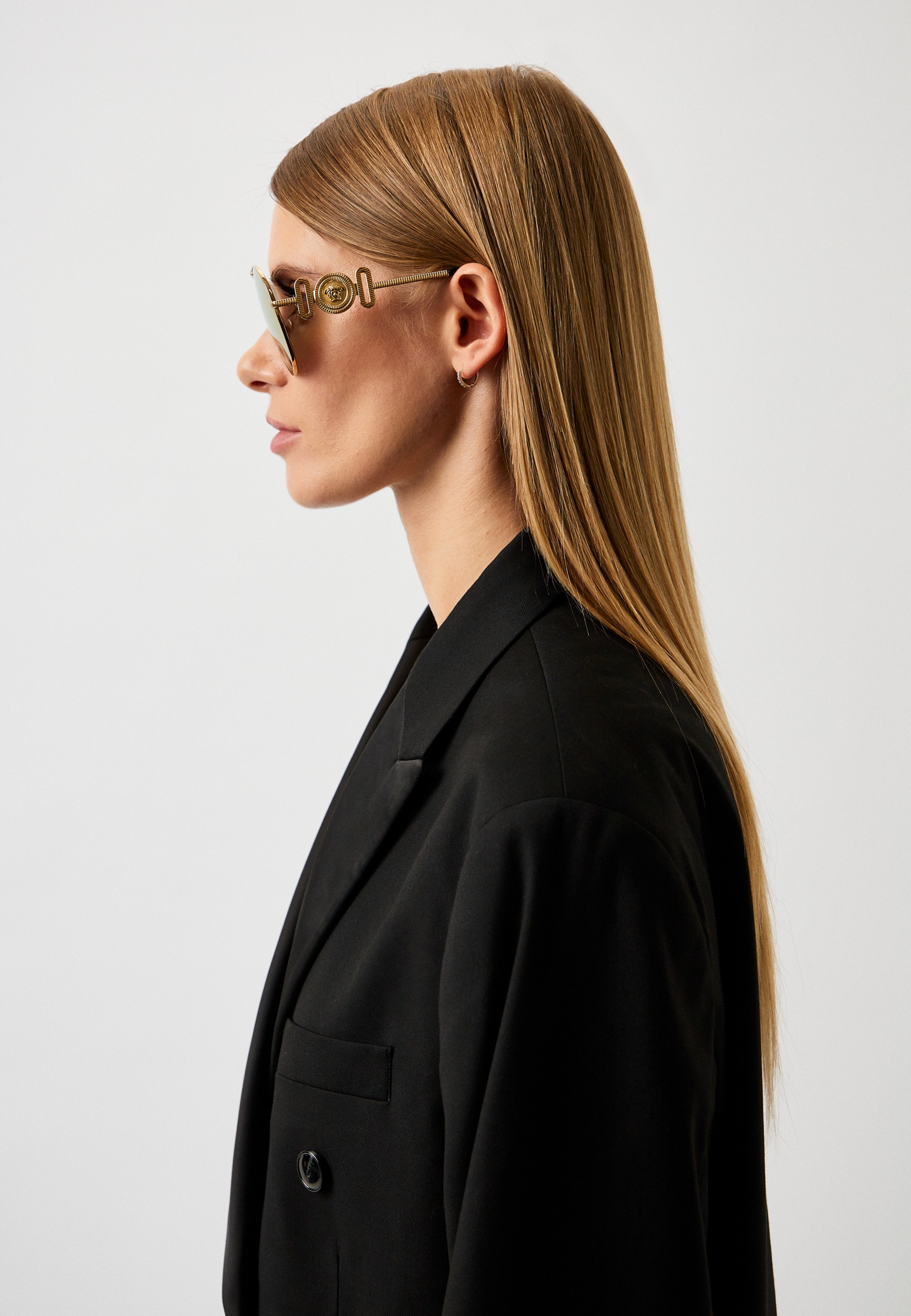 Женские солнцезащитные очки Versace 0VE2249 цвет золотой купить за ...