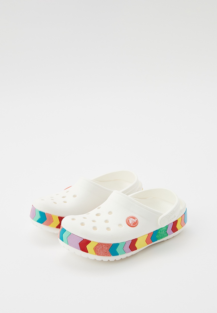 Резиновая обувь для девочек Crocs (Крокс) 207007 купить за 7499 руб.