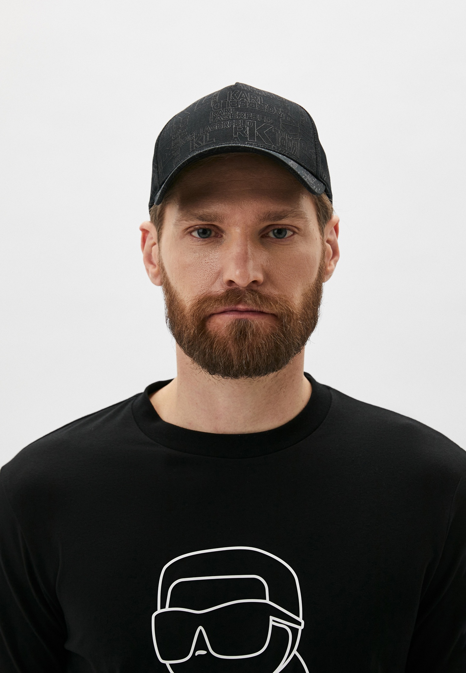 Бейсболка мужская Karl Lagerfeld 805611-541123 купить за 8740 руб.