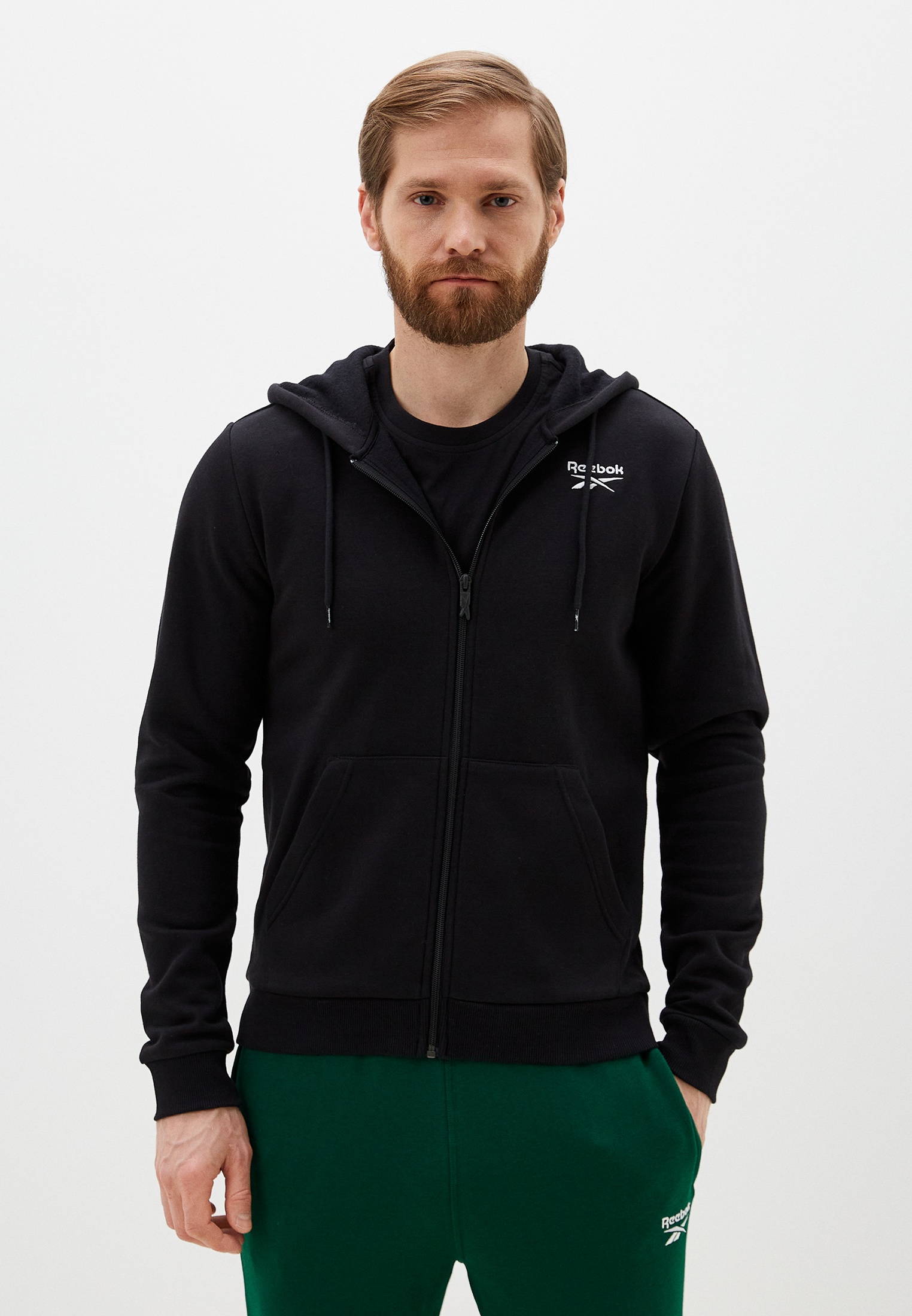 Толстовка мужская Reebok (Рибок) 100202857 купить за 7999 руб.