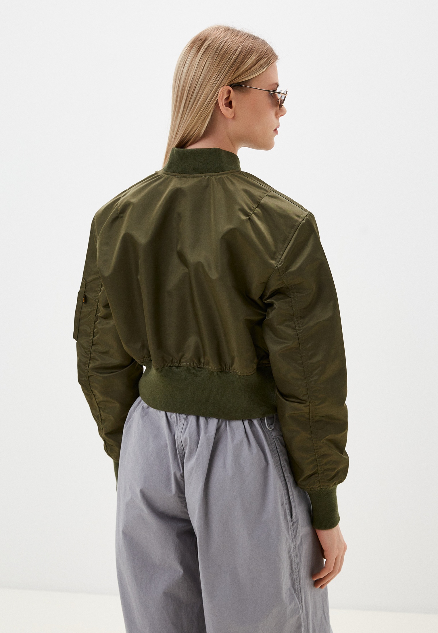 Куртка женская Alpha Industries (Альфа Индастриз) WJL53000C1 цвет хаки ...