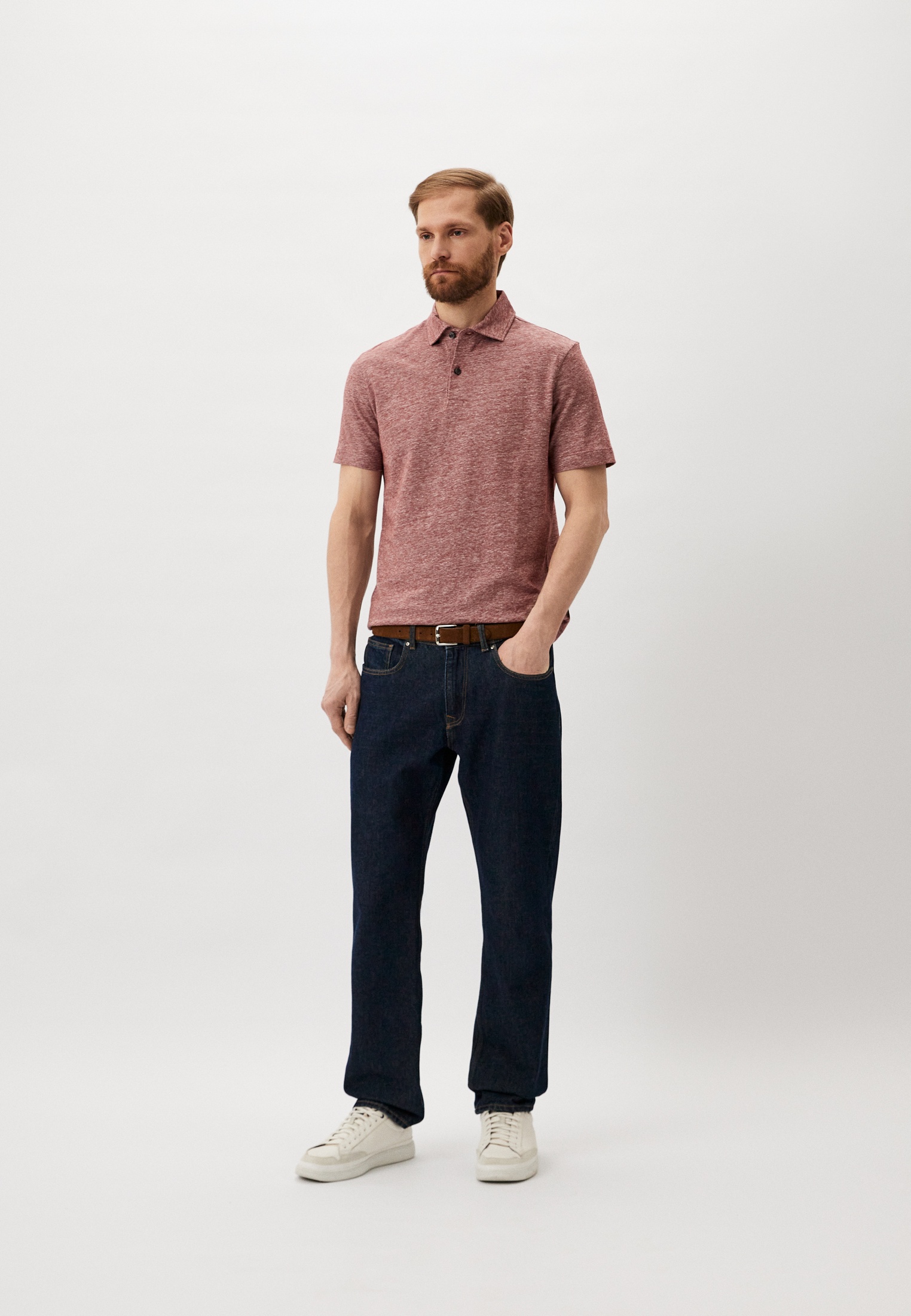 Мужские поло Boss 50511600 цвет красный купить за 11580 руб.