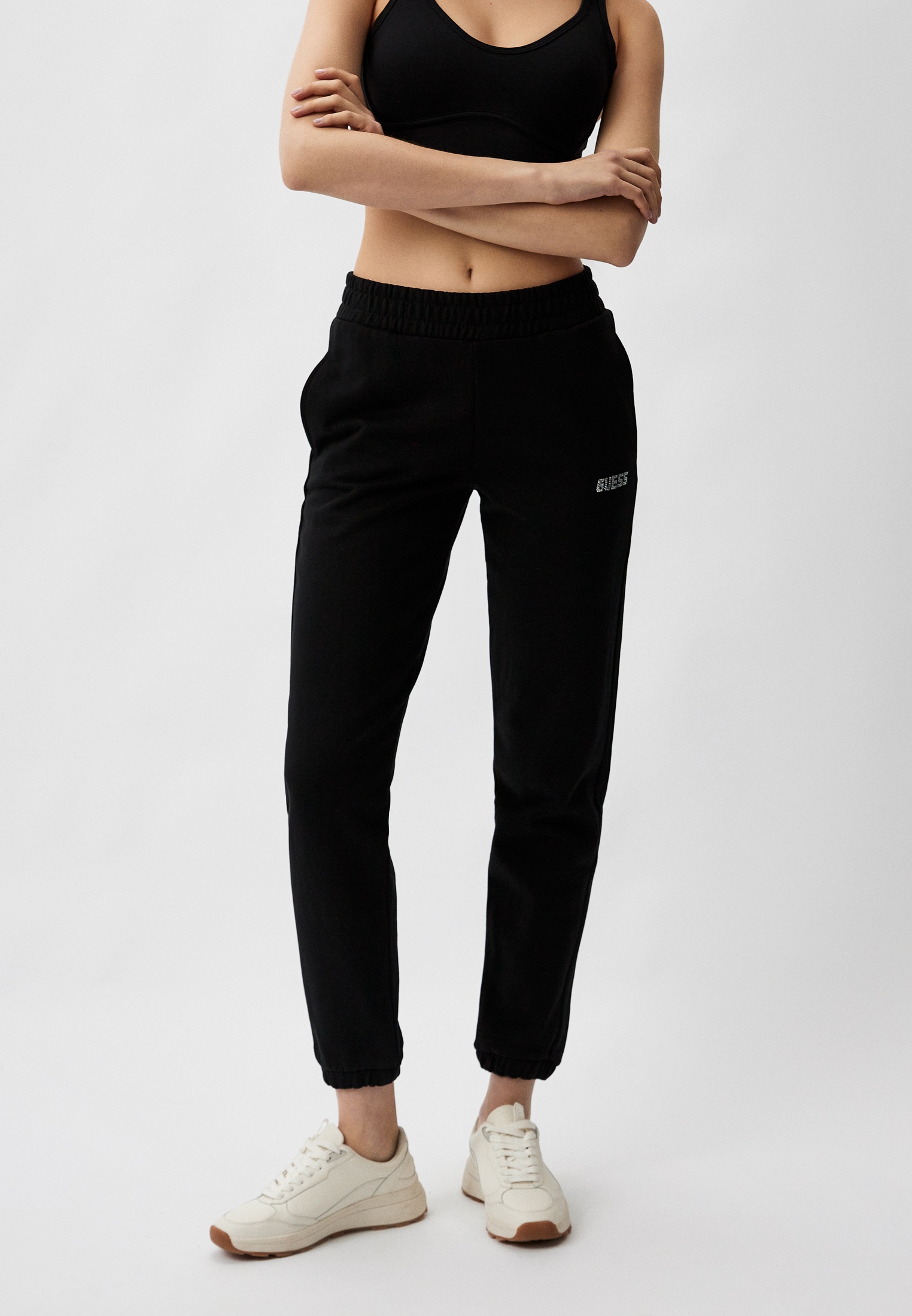 Черные спортивные брюки - купить женские брюки в интернет магазине