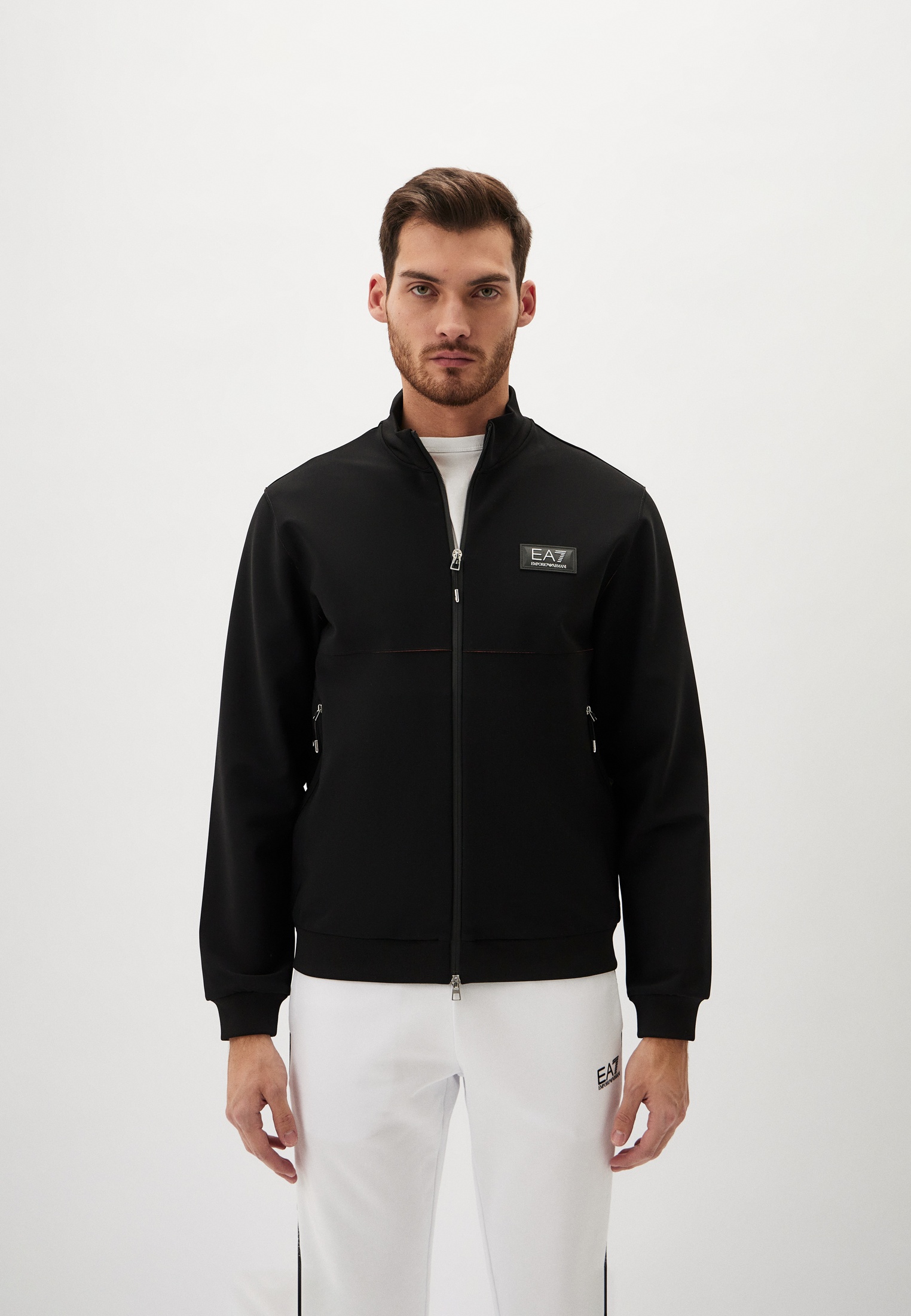 Толстовка мужская EA7 3DPB30 PNFGZ цвет черный купить за 23240 руб.