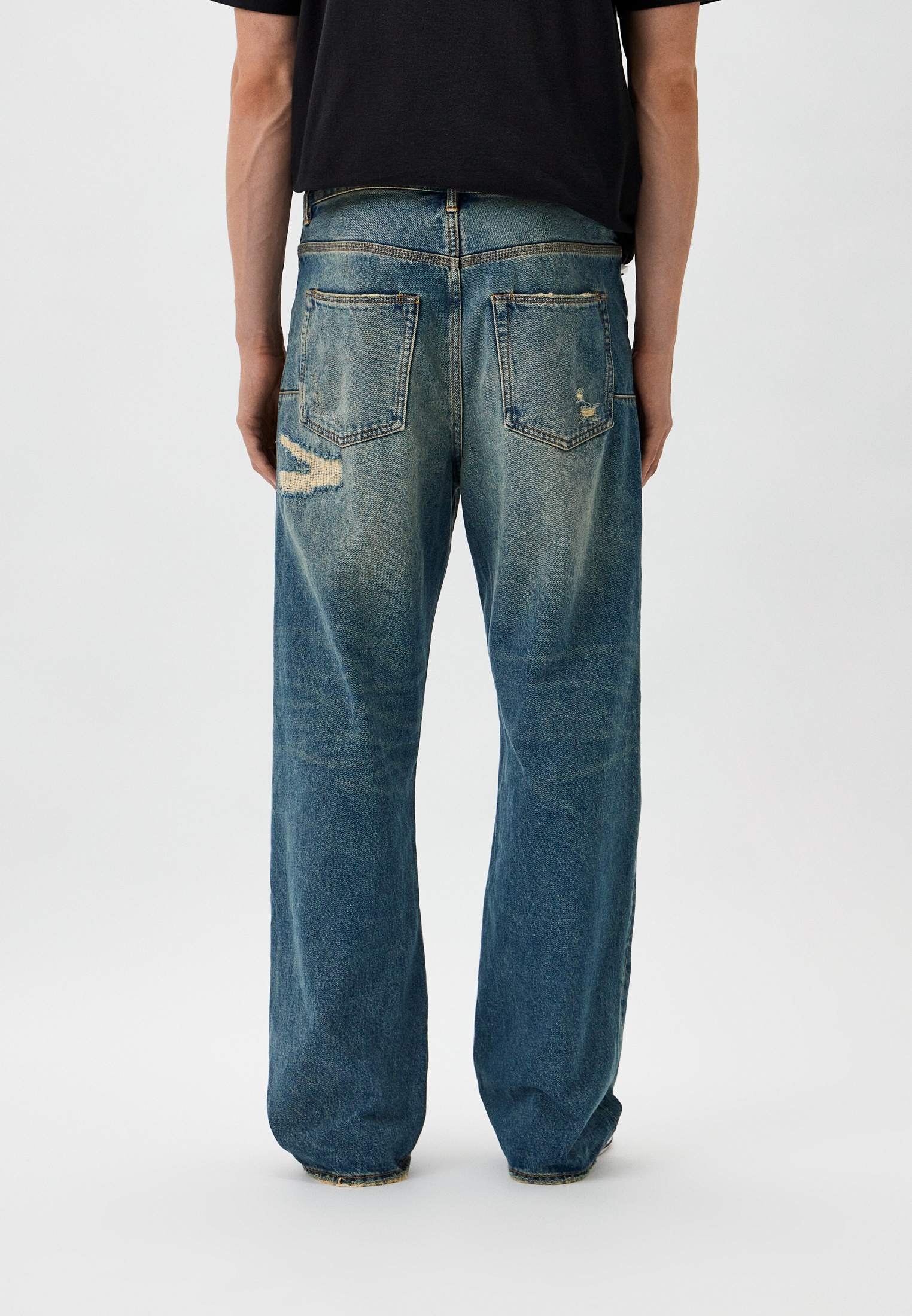 Мужские прямые джинсы Purple Brand P018-RDMD324 купить за 33930 руб.