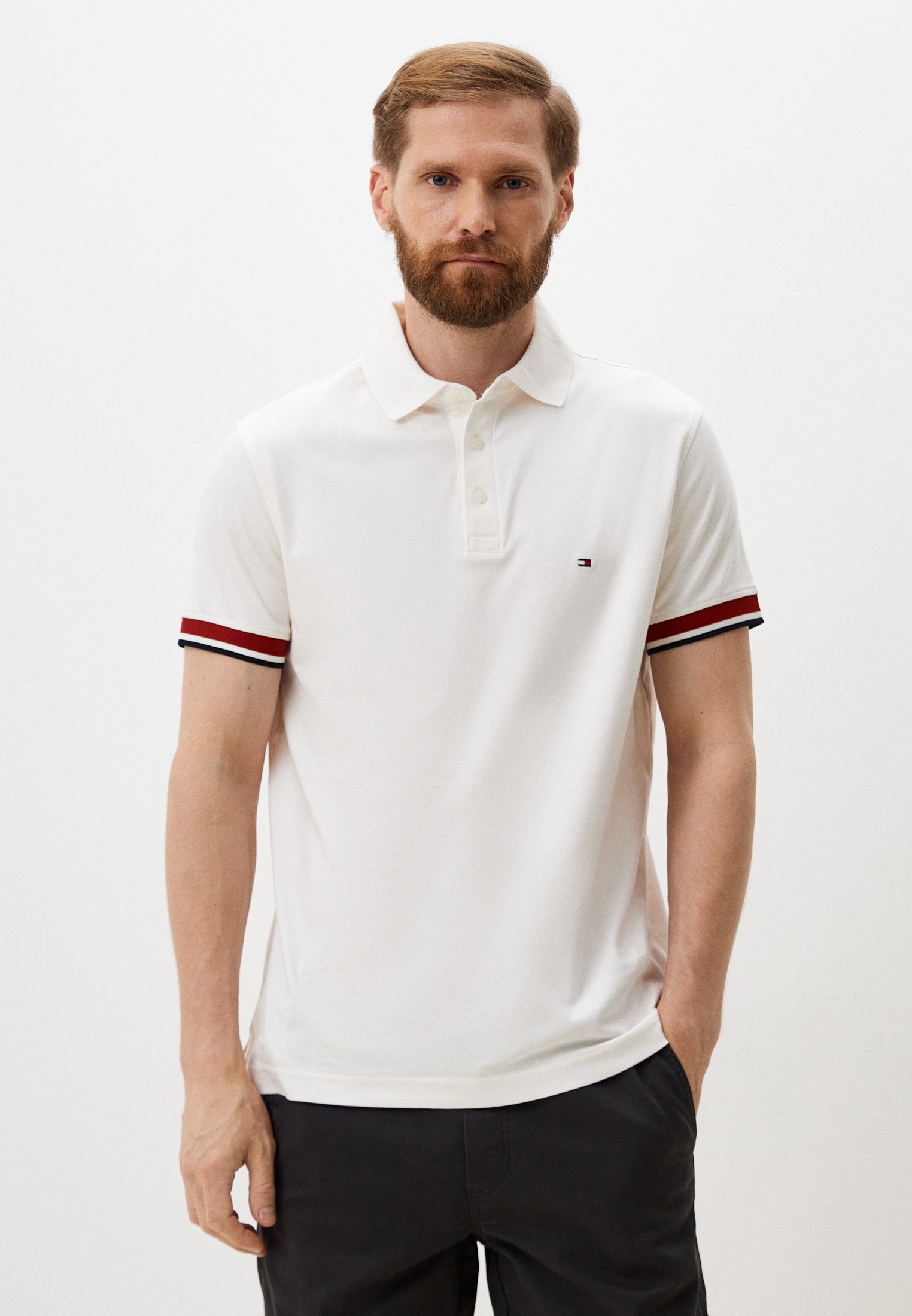 Мужские поло Tommy Hilfiger (Томми Хилфигер) MW0MW35588 купить за 10399 ...