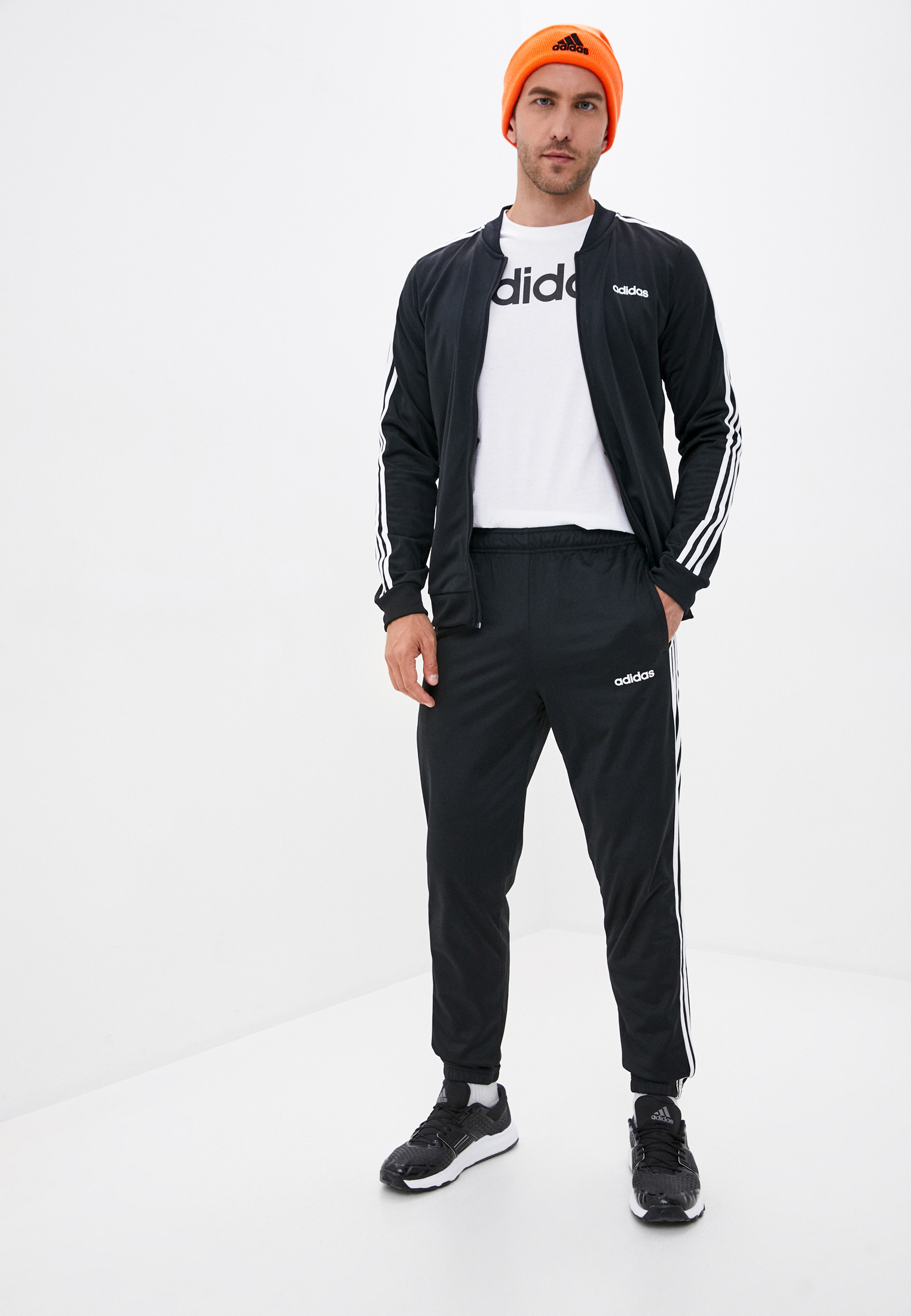 Костюм спортивный adidas MTS B2BAS 3S C, цвет: черный, AD002EMFWTR7 ...