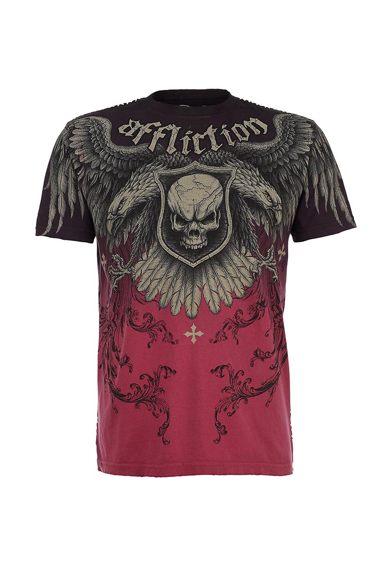 Футболка Affliction SUFFER, цвет: фиолетовый, AF405EMCGF60 — купить в ...