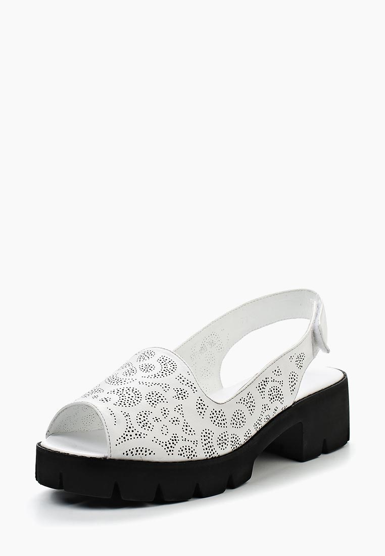 Босоножки Ascalini, цвет: белый, AS006AWQWT48 — купить в интернет-магазине Lamoda