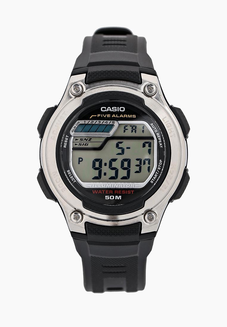 Часы Casio Casio Collection W-212H-1A, цвет: черный, CA077DMHSV51 ...