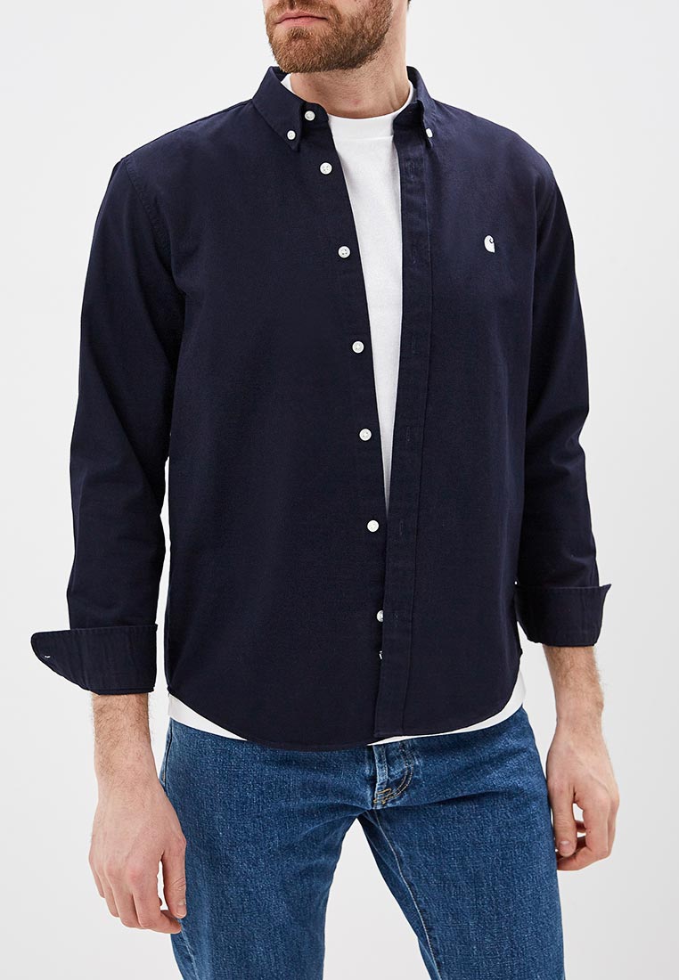 Рубашка Carhartt WIP, цвет: синий, CA088EMDSBJ3 — купить в интернет ...