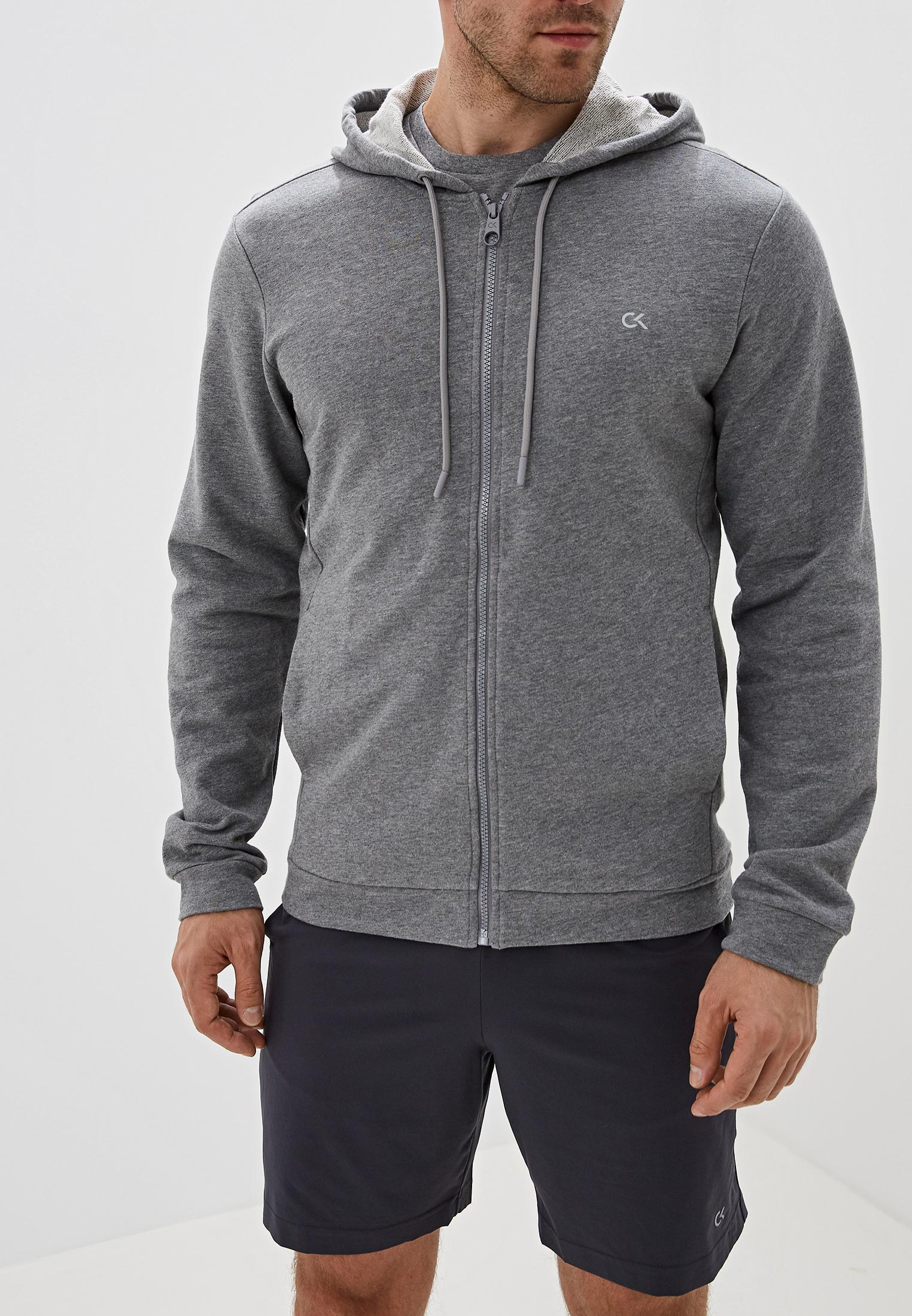 Толстовка Calvin Klein Performance, цвет: серый, CA102EMGIUI2 — купить ...