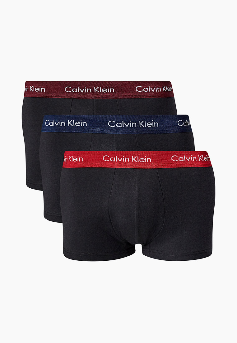Трусы 3 шт. Calvin Klein Underwear LR Trunk, цвет: черный, CA994EMKNZX4 ...