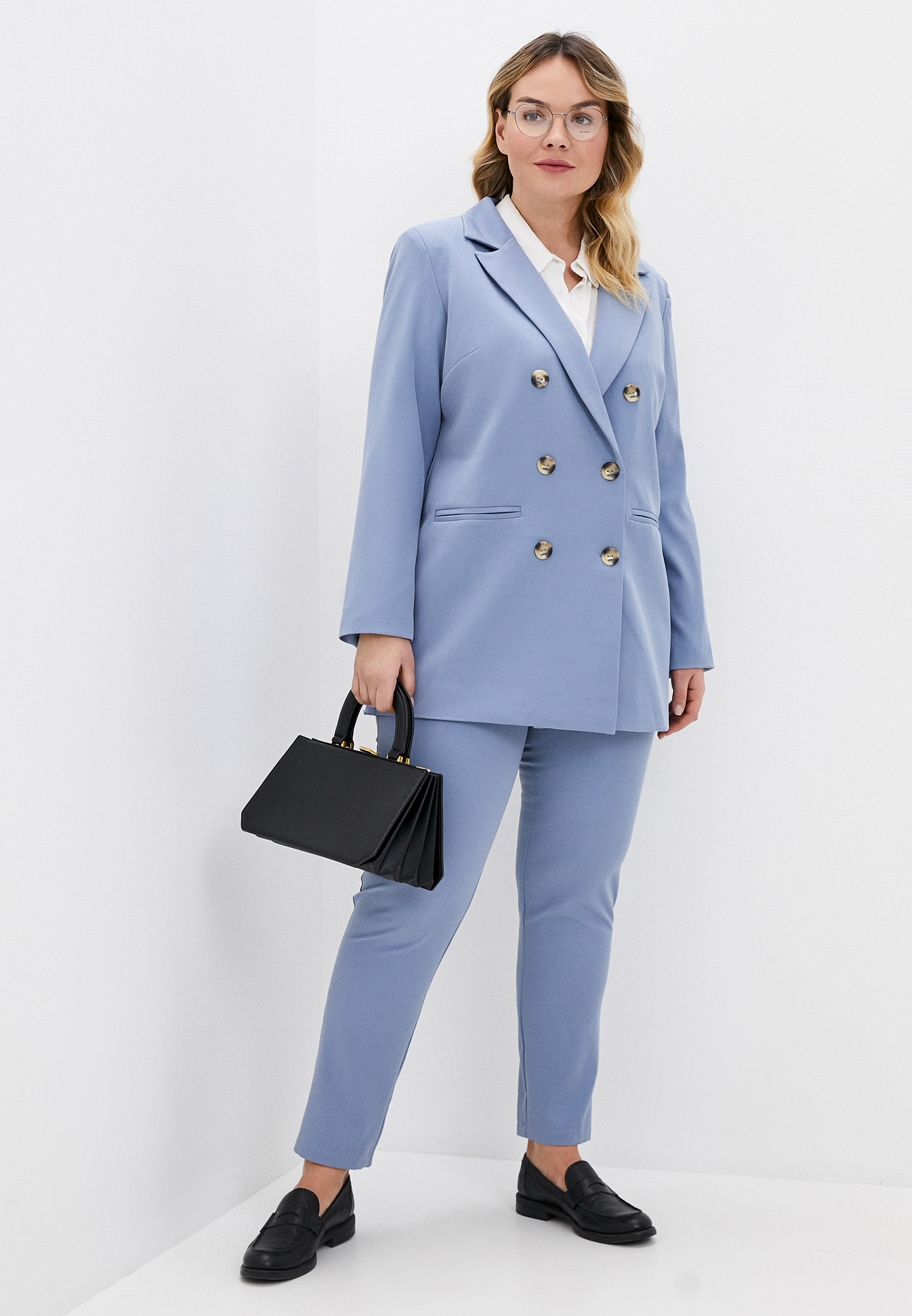 Костюм Chic de Femme, цвет: голубой, CH055EWJCUO5 — купить в интернет ...