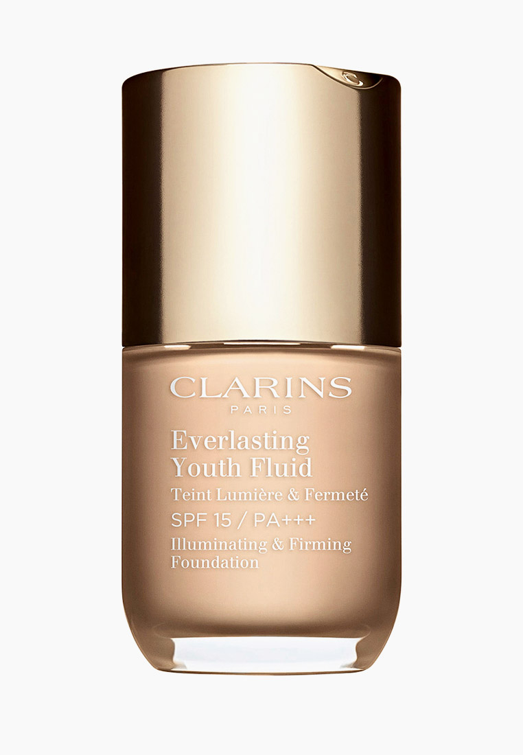 Тональный флюид Clarins с эффектом лифтинга, цвет: бежевый ...