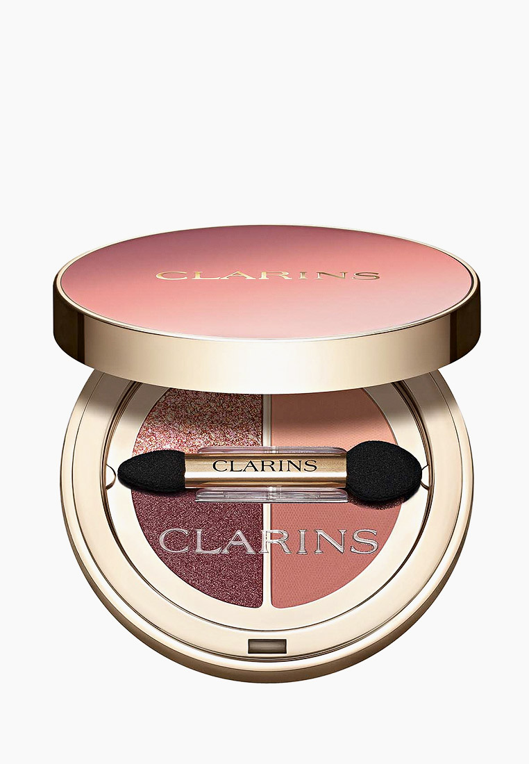 Палетка теней для век Clarins с мультифинишем, цвет: мультиколор ...
