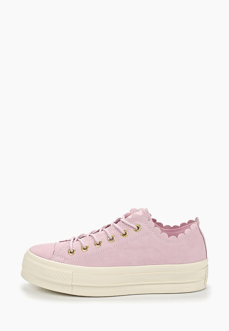 Кеды Converse Chuck Taylor All Star Lift Scallop, цвет: розовый ...