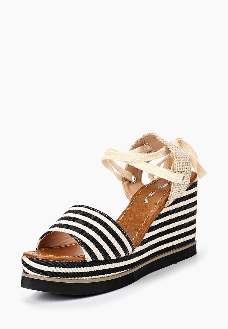 Босоножки Coco Perla, цвет: черный, CO039AWBSSC9 — купить в интернет ...