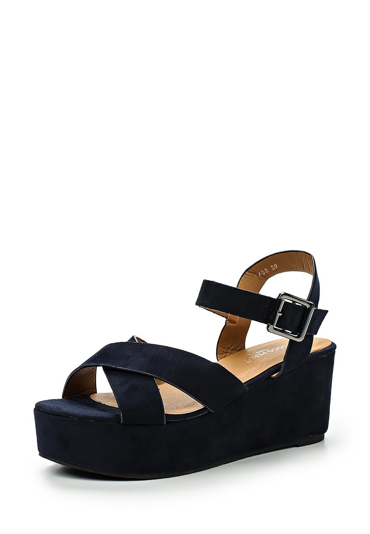 Босоножки Coco Perla, цвет: синий, CO039AWTDU51 — купить в интернет ...