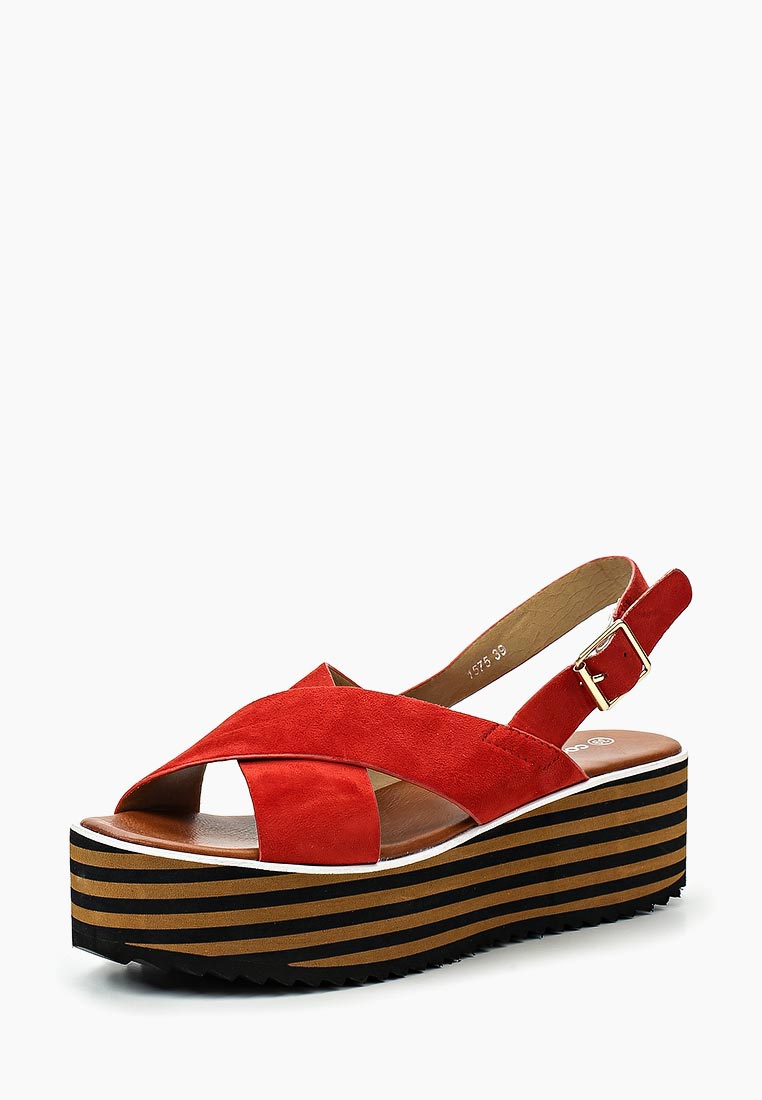 Босоножки Coco Perla, цвет: красный, CO039AWTDU74 — купить в интернет ...