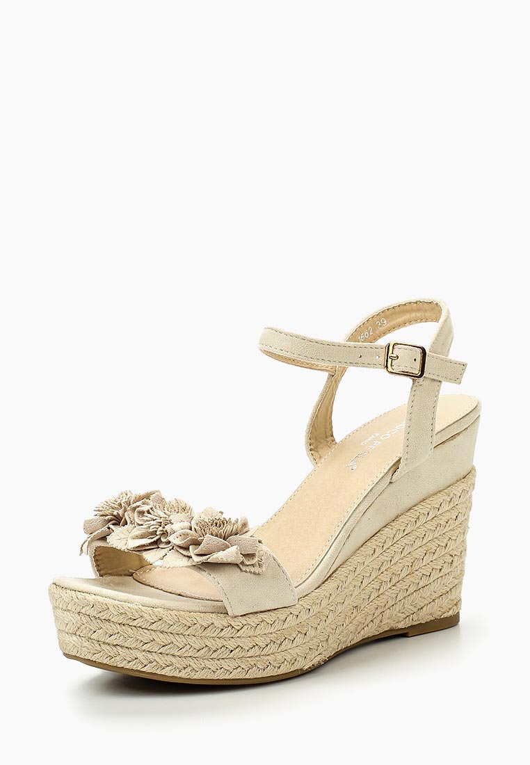 Босоножки Coco Perla, цвет: бежевый, CO039AWTDU90 — купить в интернет ...
