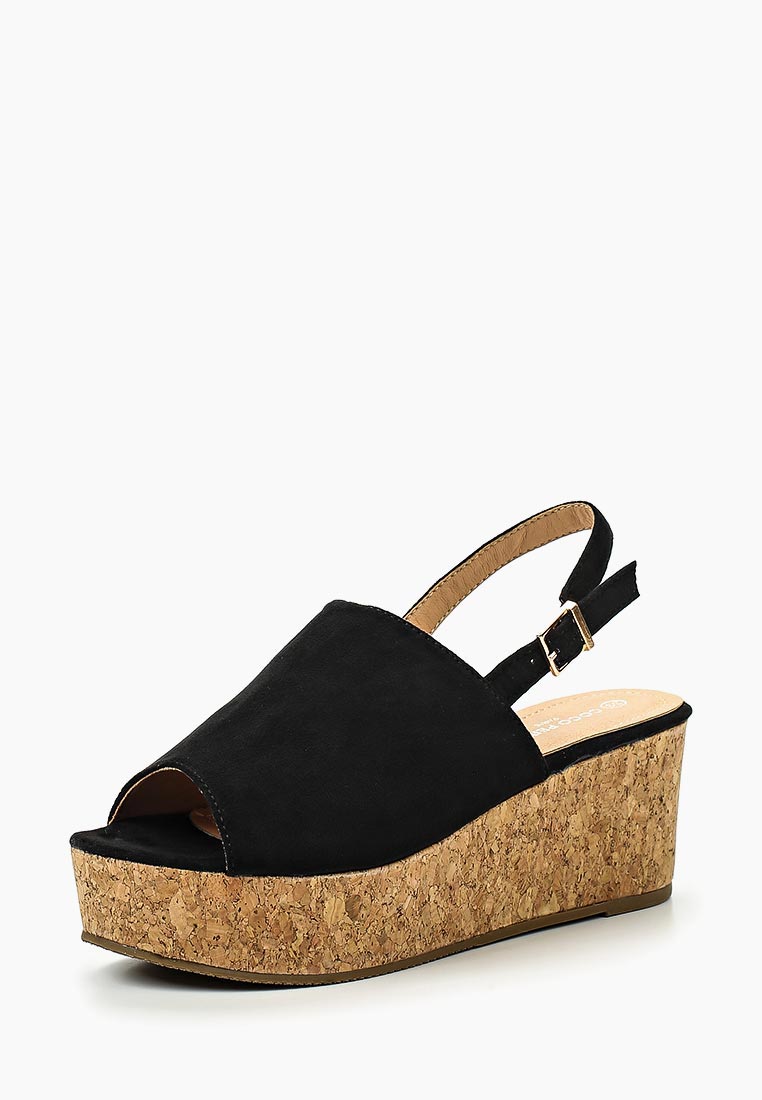 Босоножки Coco Perla, цвет: черный, CO039AWTDU94 — купить в интернет ...