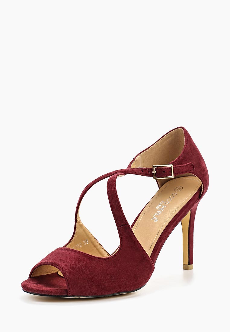Босоножки Coco Perla, цвет: бордовый, CO039AWTDV20 — купить в интернет ...