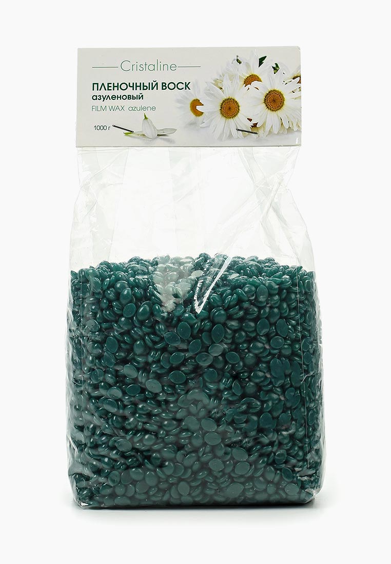 Воск для депиляции Cristaline Пленочный азуленовый ,в гранулах 1 кг ...