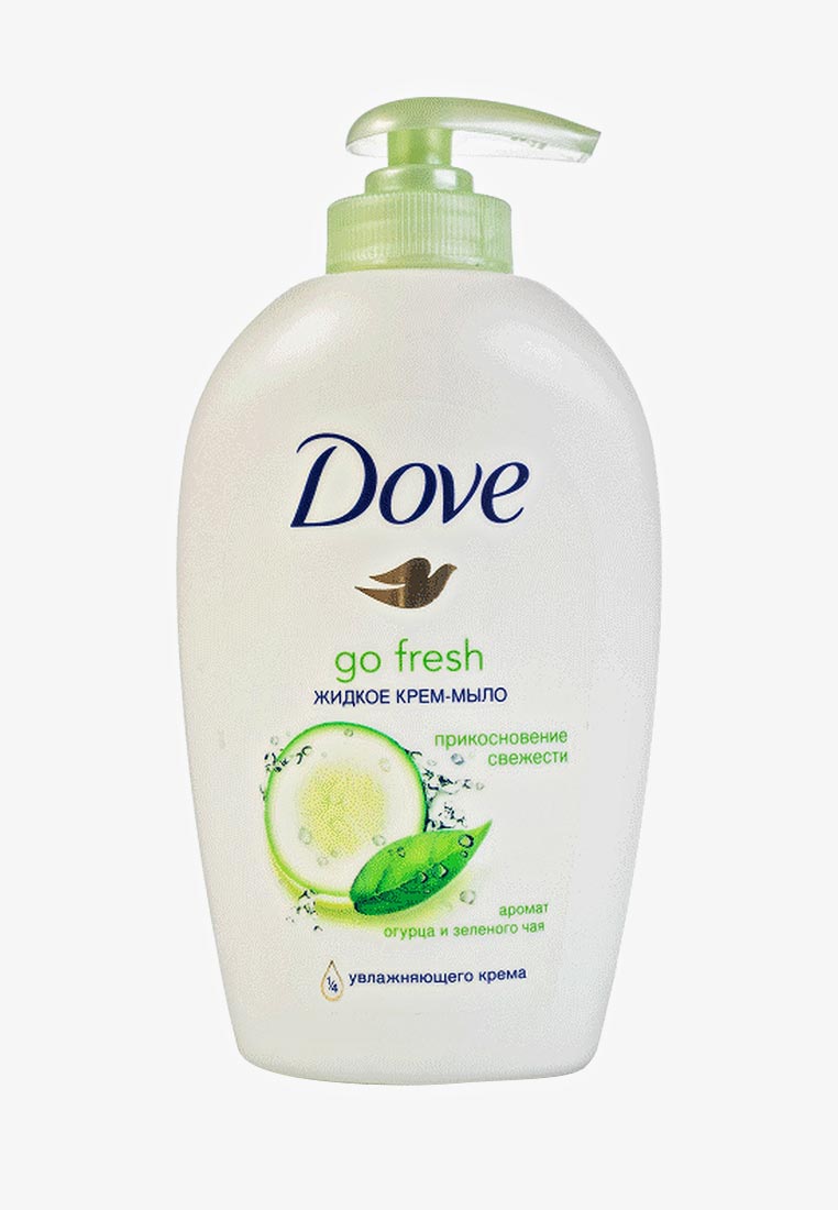 Мыло Dove Прикосновение свежести 250 мл, цвет: , DO032LWUDK41 — купить ...