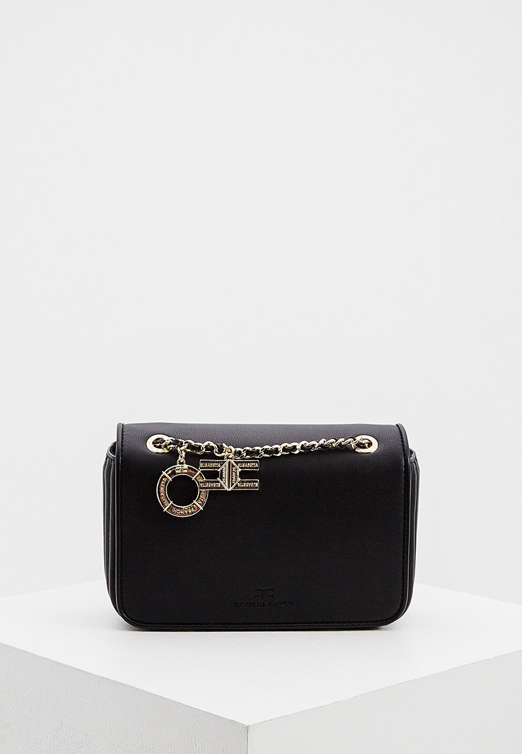 Сумка Elisabetta Franchi, цвет: черный, EL037BWJPMZ5 — купить в ...