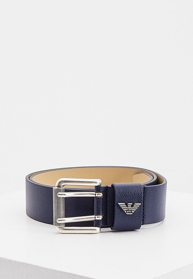 Ремень Emporio Armani, цвет: синий, RTLAAJ792701 — купить в интернет ...