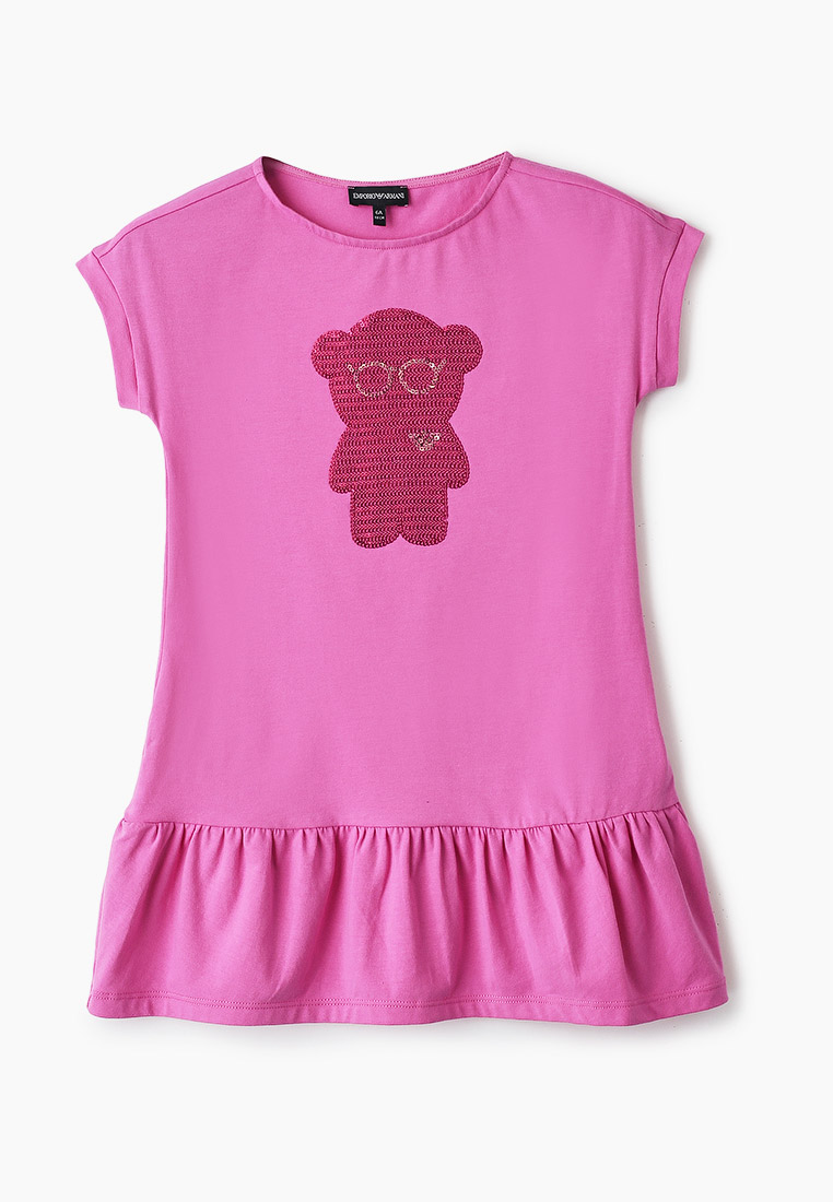 Платье Emporio Armani, цвет: розовый, EM598EGHNKL1 — купить в интернет ...