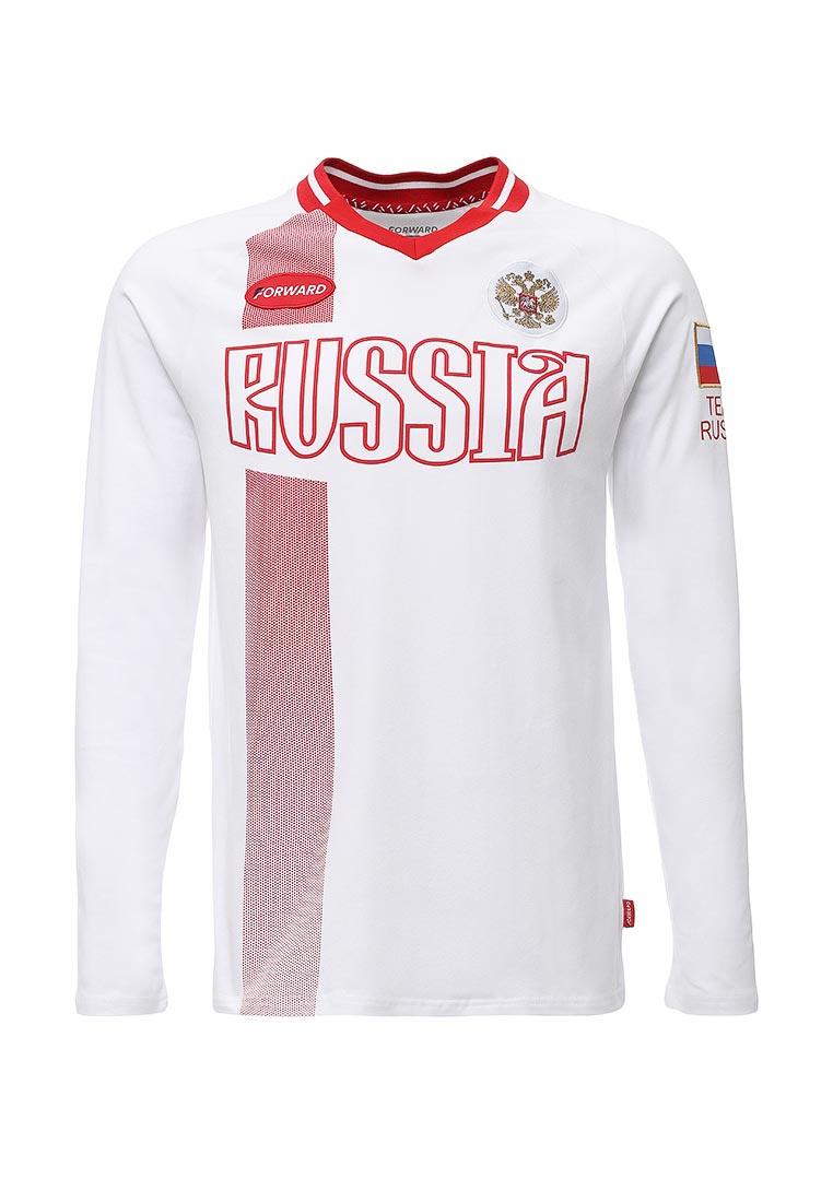 Лонгслив Forward Russia, цвет: белый, FO007EMJEE95 — купить в интернет ...