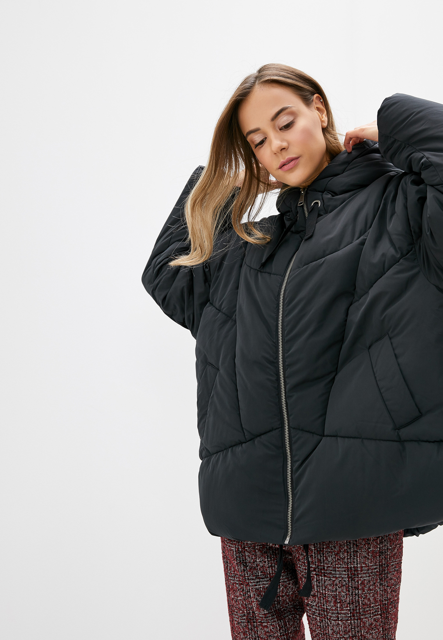 Куртка утепленная Free People, цвет: черный, FR045EWFYZK1 — купить в ...