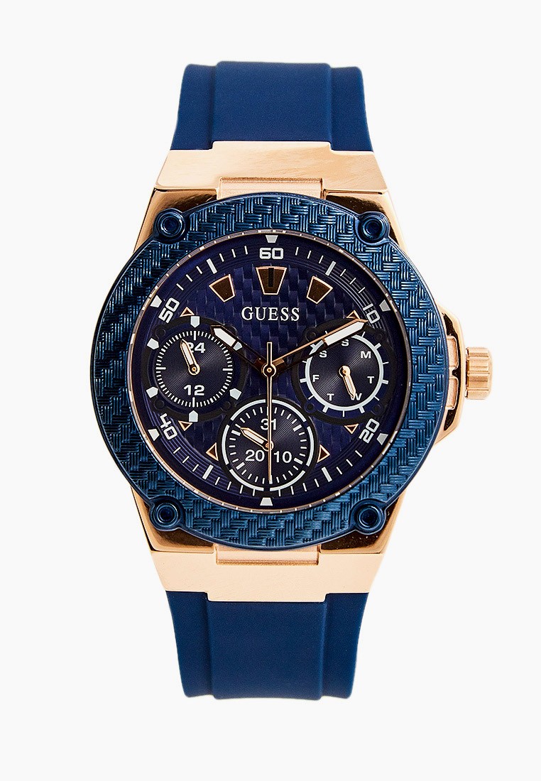 Часы Guess W1094L2, цвет: синий, GU460DWBFYK5 — купить в интернет ...