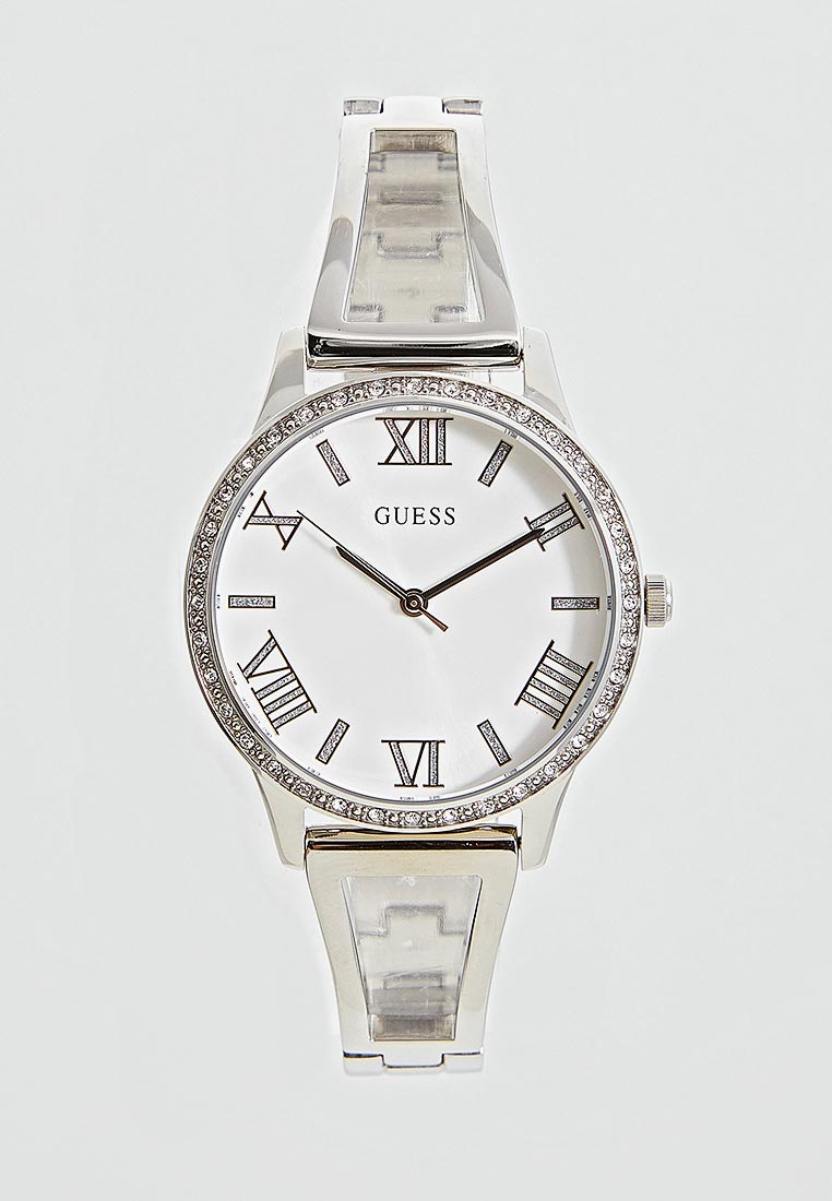 Часы Guess W1208L1, цвет: серебряный, GU460DWEPJZ0 — купить в интернет ...