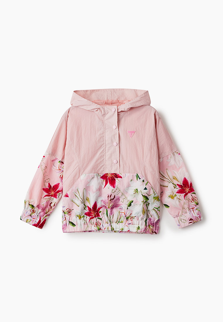Ветровка Guess, цвет: розовый, GU460EGMFHT2 — купить в интернет ...