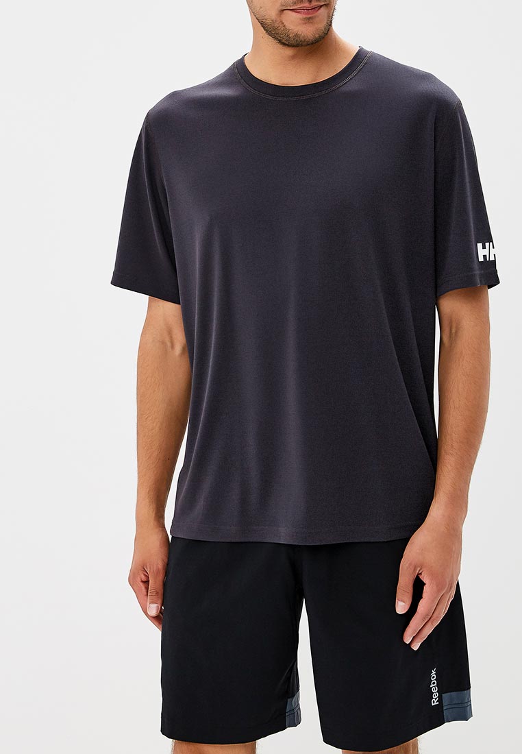Футболка спортивная Helly Hansen HH TECH T, цвет: серый, RTLADS787601 ...
