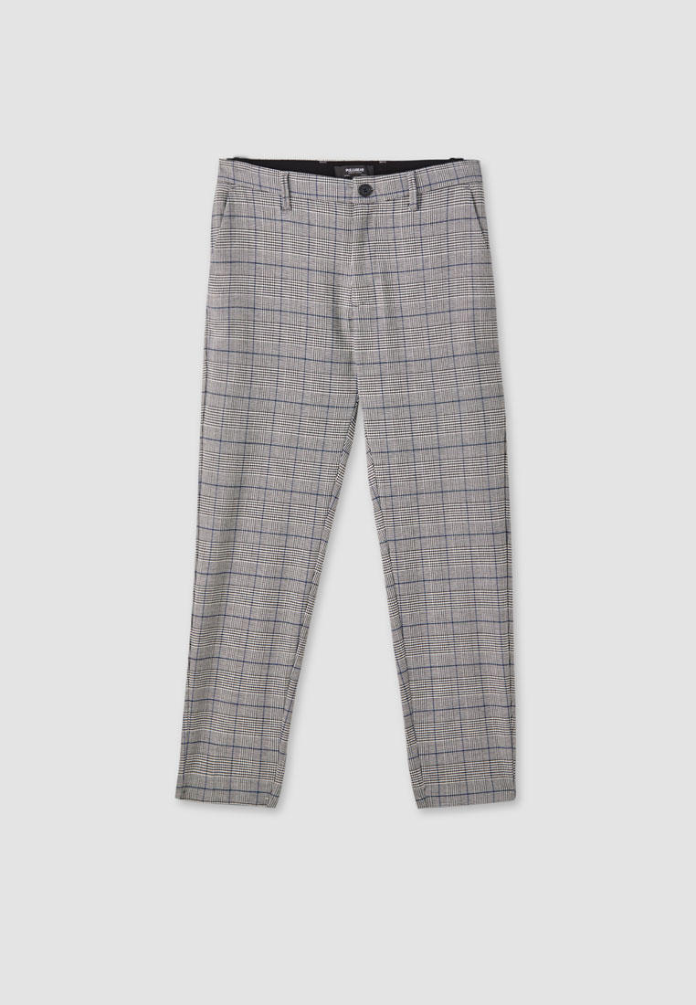 Брюки Pull&Bear, цвет: серый, IX001XM0079B — купить в интернет-магазине ...