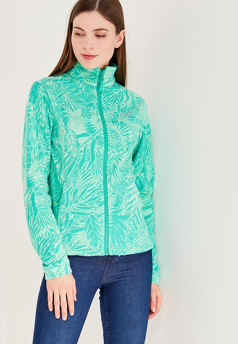 Олимпийка Jack Wolfskin KIRUNA JUNGLE WOMEN, цвет: зеленый, JA021EWAOQM9 — купить в интернет ...