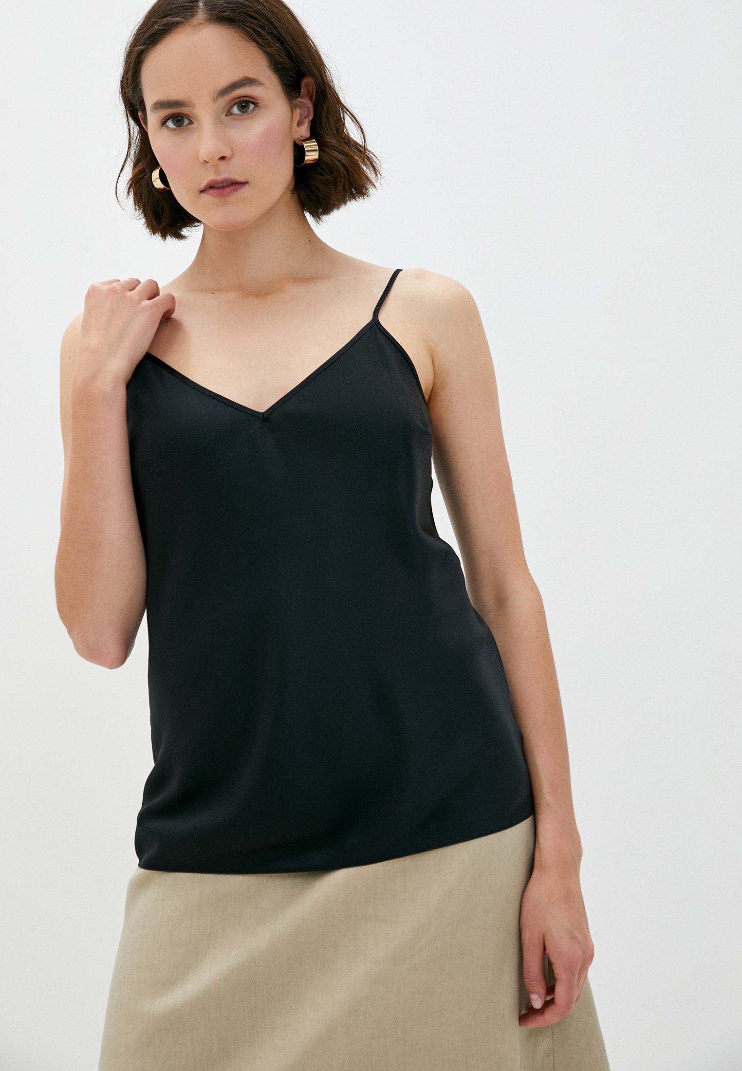 Топ Joseph CLEA TOP, цвет: черный, JO024EWHMMS4 — купить в интернет ...